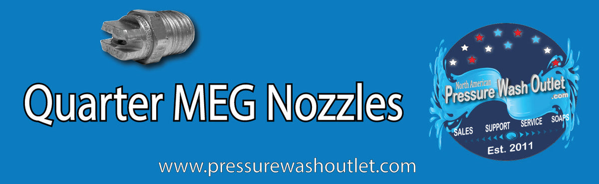 QUARTER MEG NOZZLES – Tagged "pressure wash nozzles" – North American ...