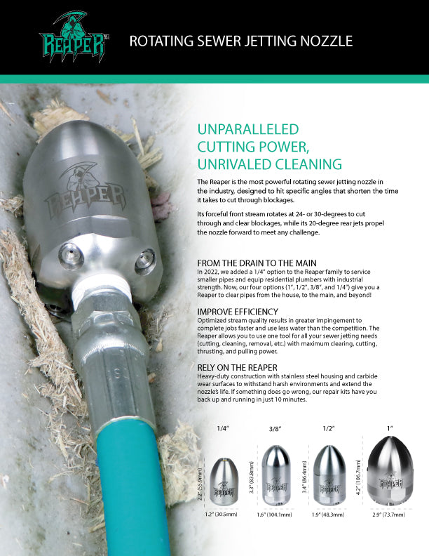 THE REAPER by HYDRAFLEX – North American Pressure Wash Outlet