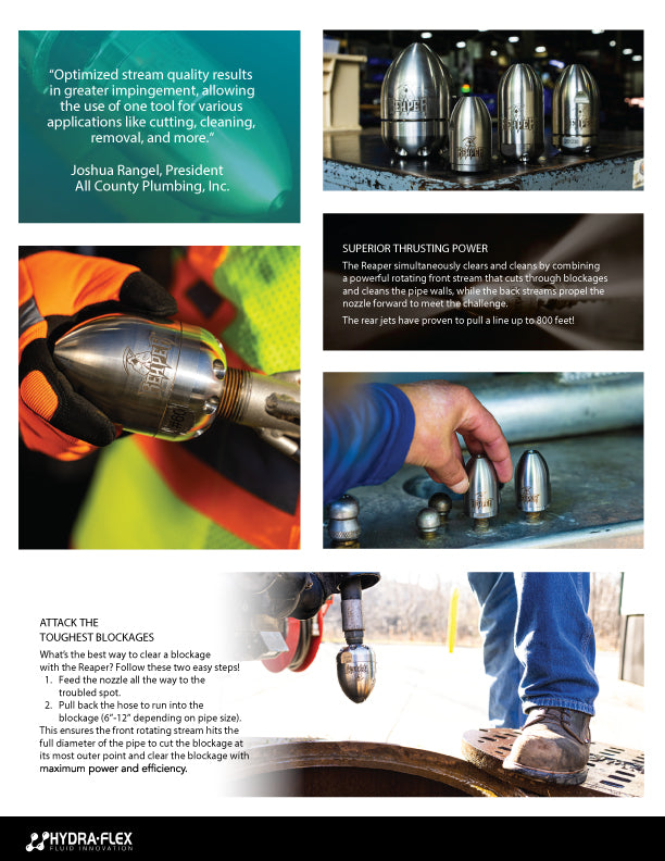 THE REAPER by HYDRAFLEX – North American Pressure Wash Outlet